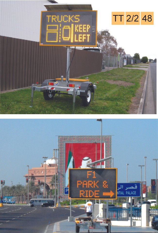 Portable and Solar Variable Message Signs